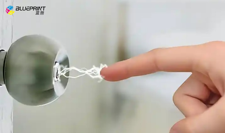 Electrostatic and UV printer